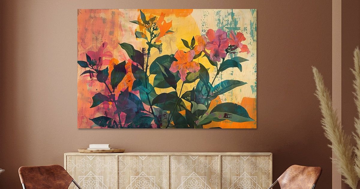 Natuurlijk 1311 | Natuur Schilderij van De Mooiste Kunst op canvas, behang en meer